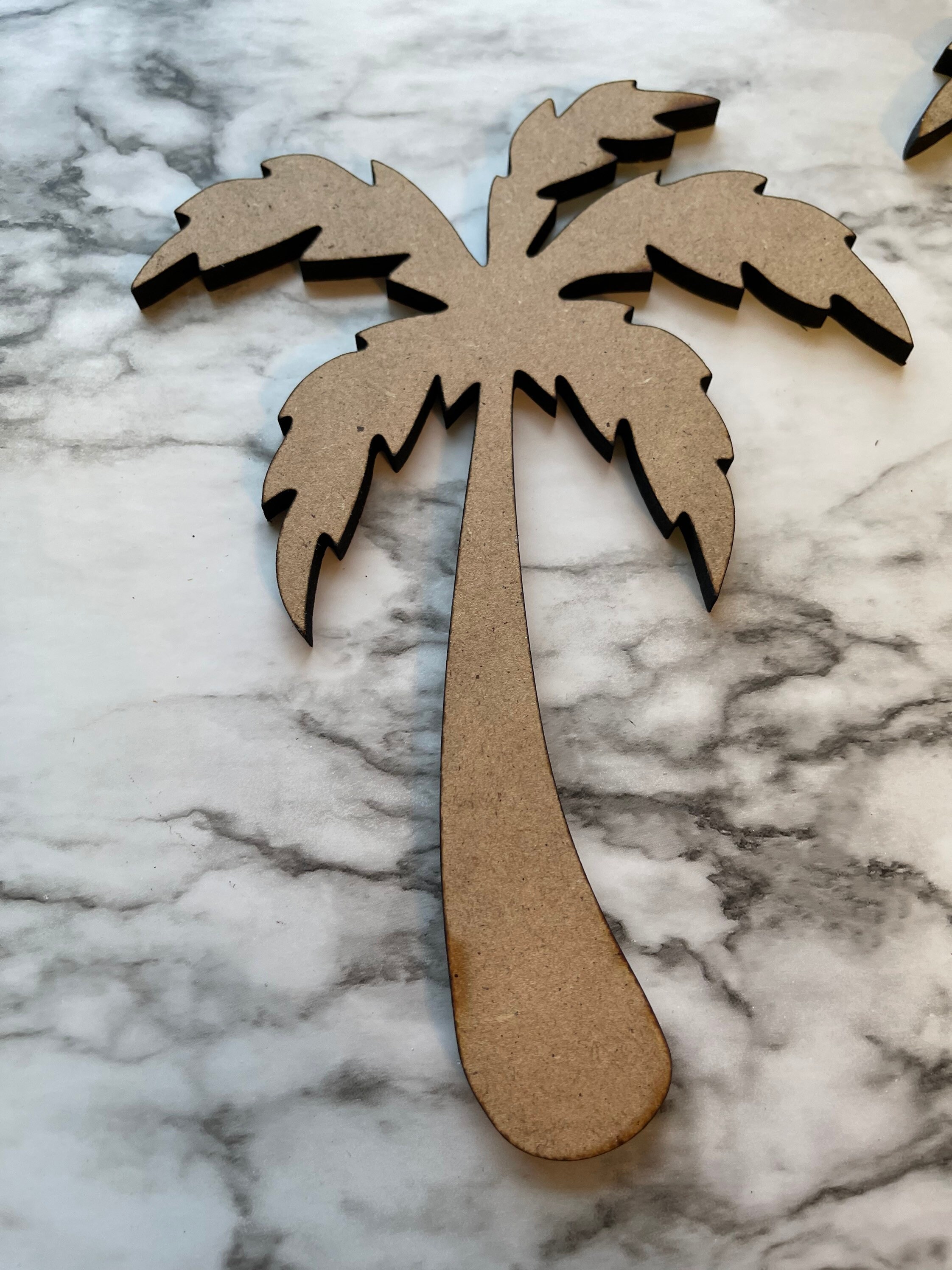 Wooden Palm Tree| Palm Tree Blank| Beach Wood Blank| Palm Tree Svg ...