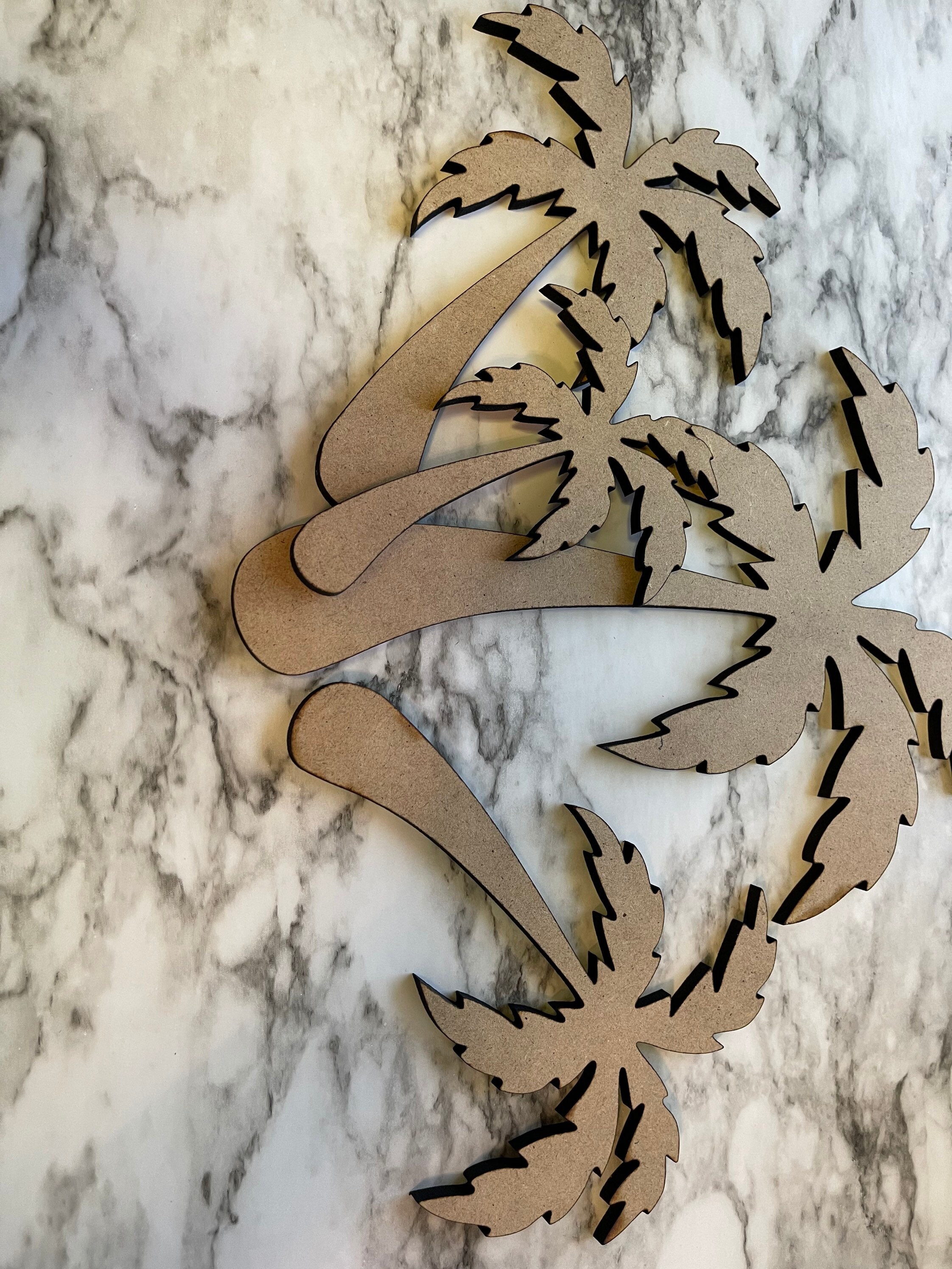 Wooden Palm Tree| Palm Tree Blank| Beach Wood Blank| Palm Tree Svg ...