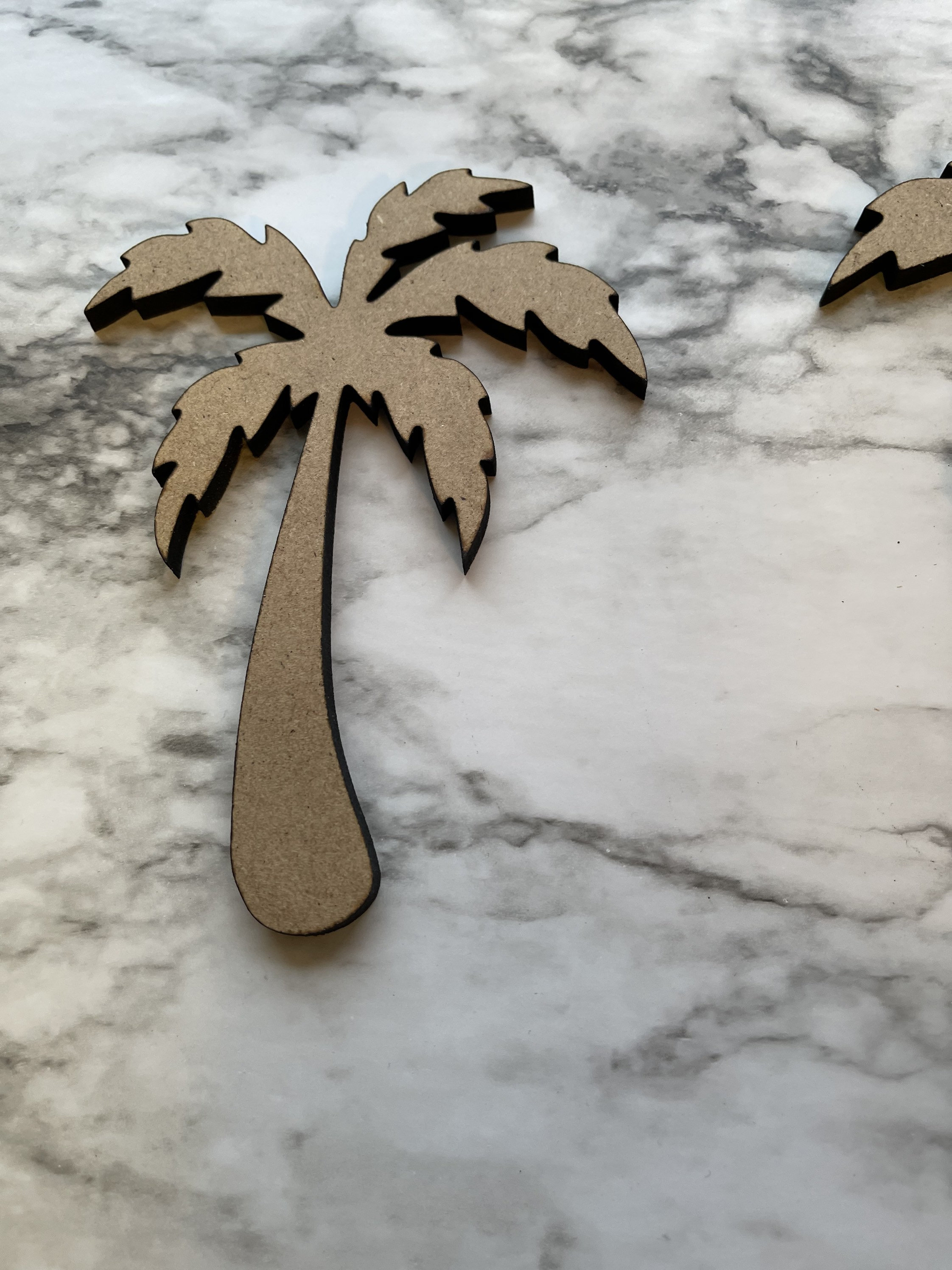 Wooden Palm Tree| Palm Tree Blank| Beach Wood Blank| Palm Tree Svg ...