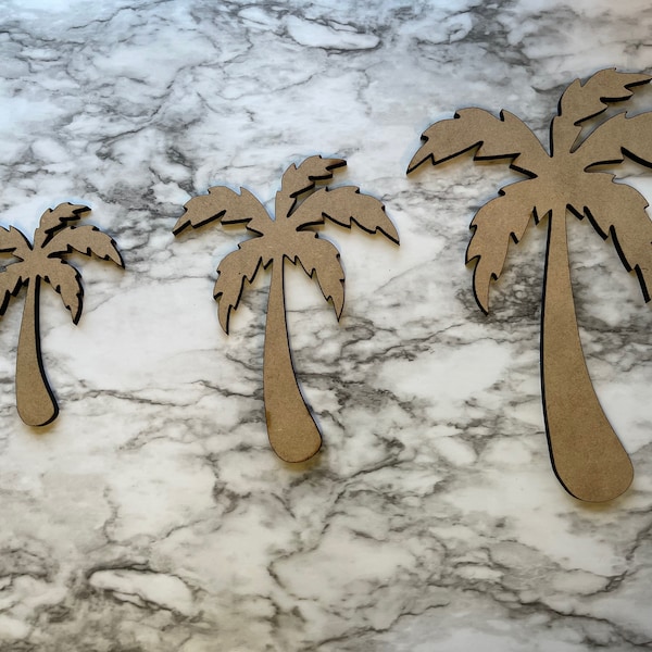 Wooden Palm Tree - Etsy