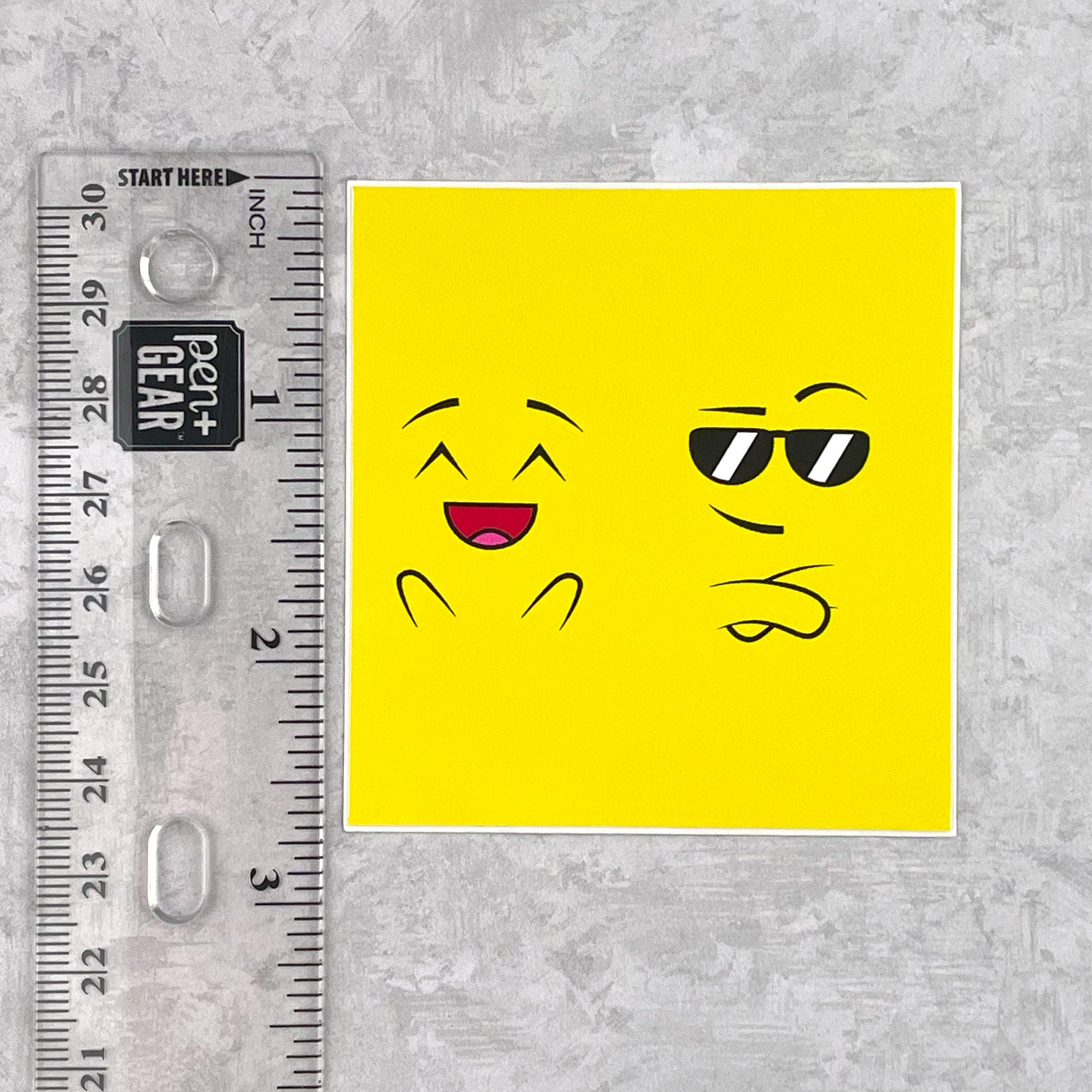 Lighter Wrap Sticker Smiley Face Sticker for Lighter Accessory Smoking ...