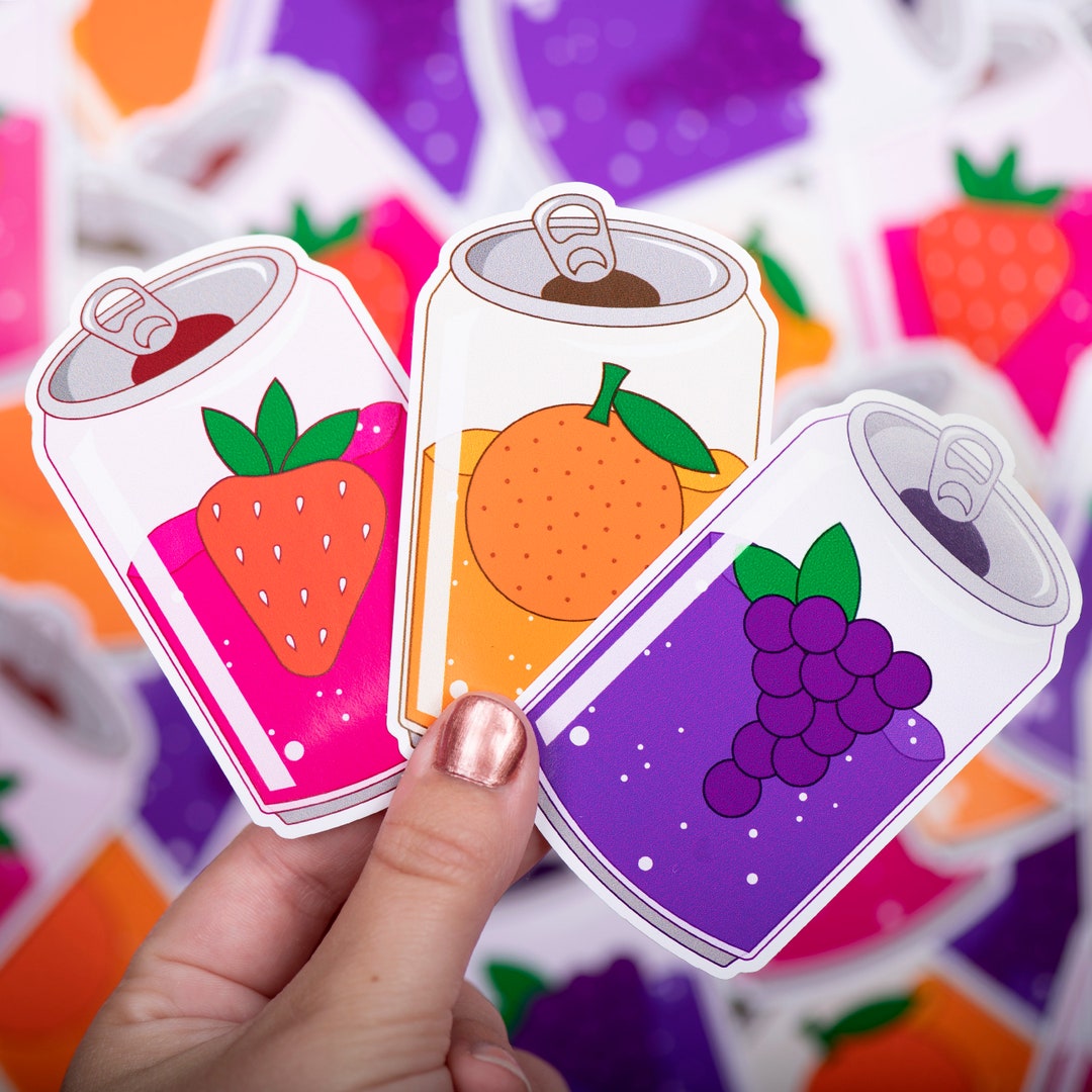 Sticker Kawaii Aesthetic Cute Fruit Sticker Retro Decor Strawberry ...