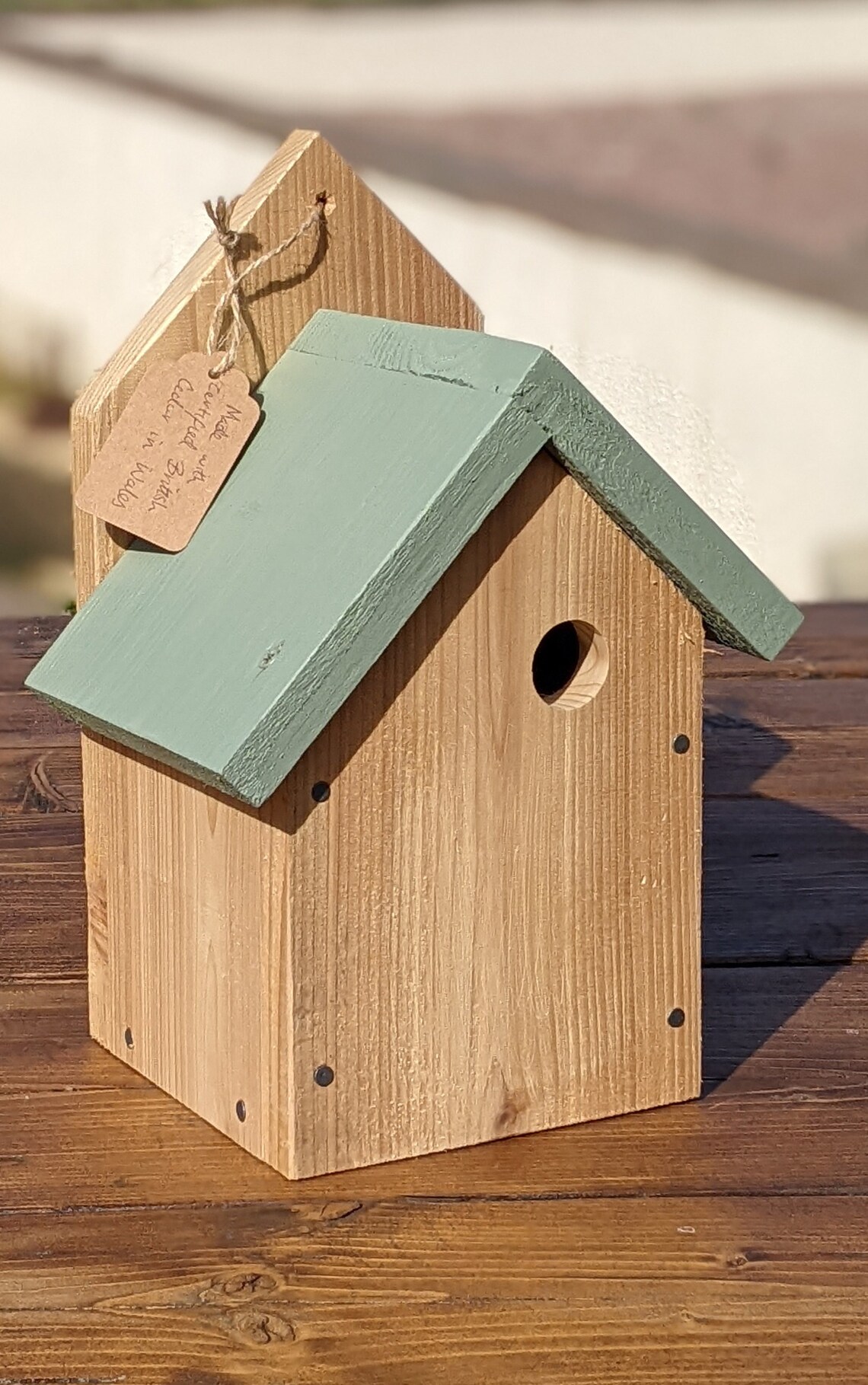 Cedar Bird Box - Etsy UK