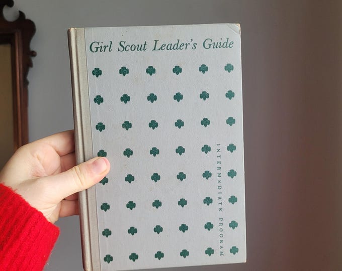 Vintage Girl Scout of America Book - Girl Scout Leader's Guide ...
