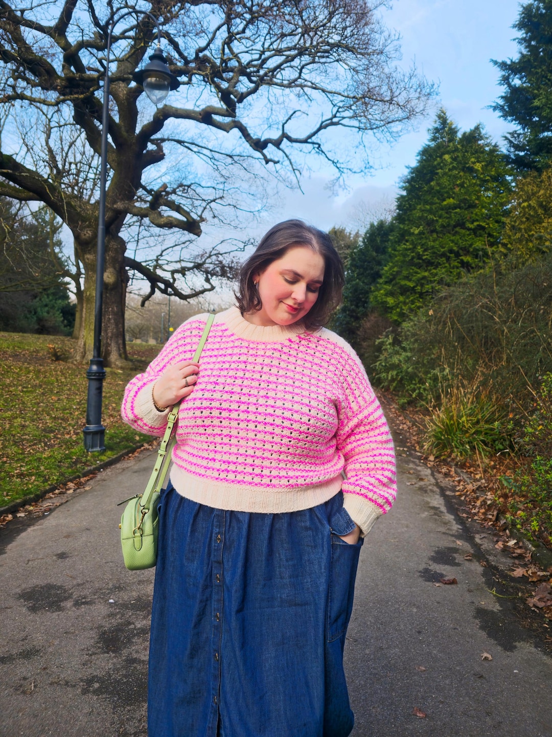Drop Shoulder Oversizes Bottom up Aran Sweater Pattern With Lace ...