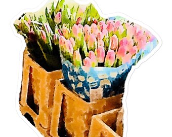 Wooden Crate Sticker - Etsy