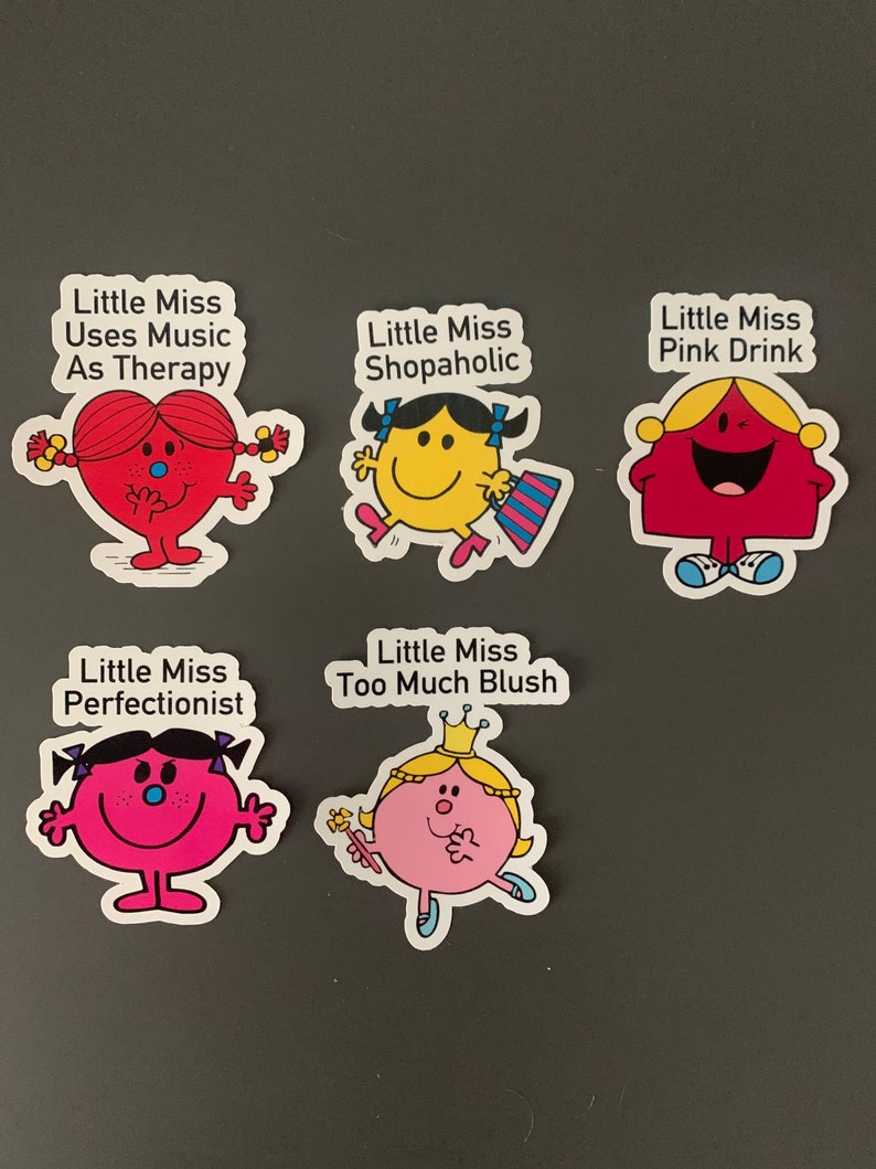 Little Miss Sticker Bundle - Etsy