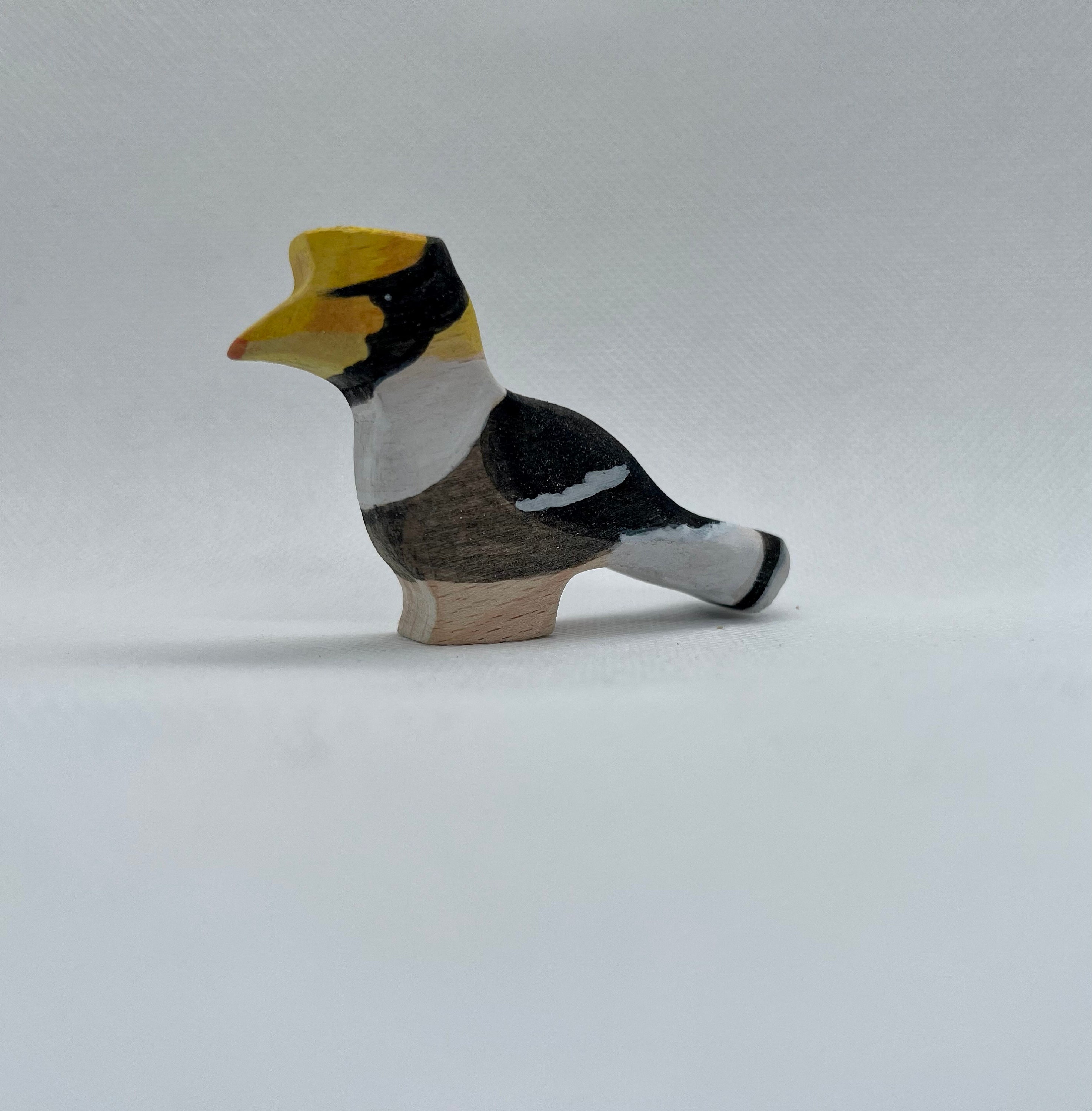 Great Hornbill Bird Wooden Toy Pretend Play Montessori Waldorf Vegan ...