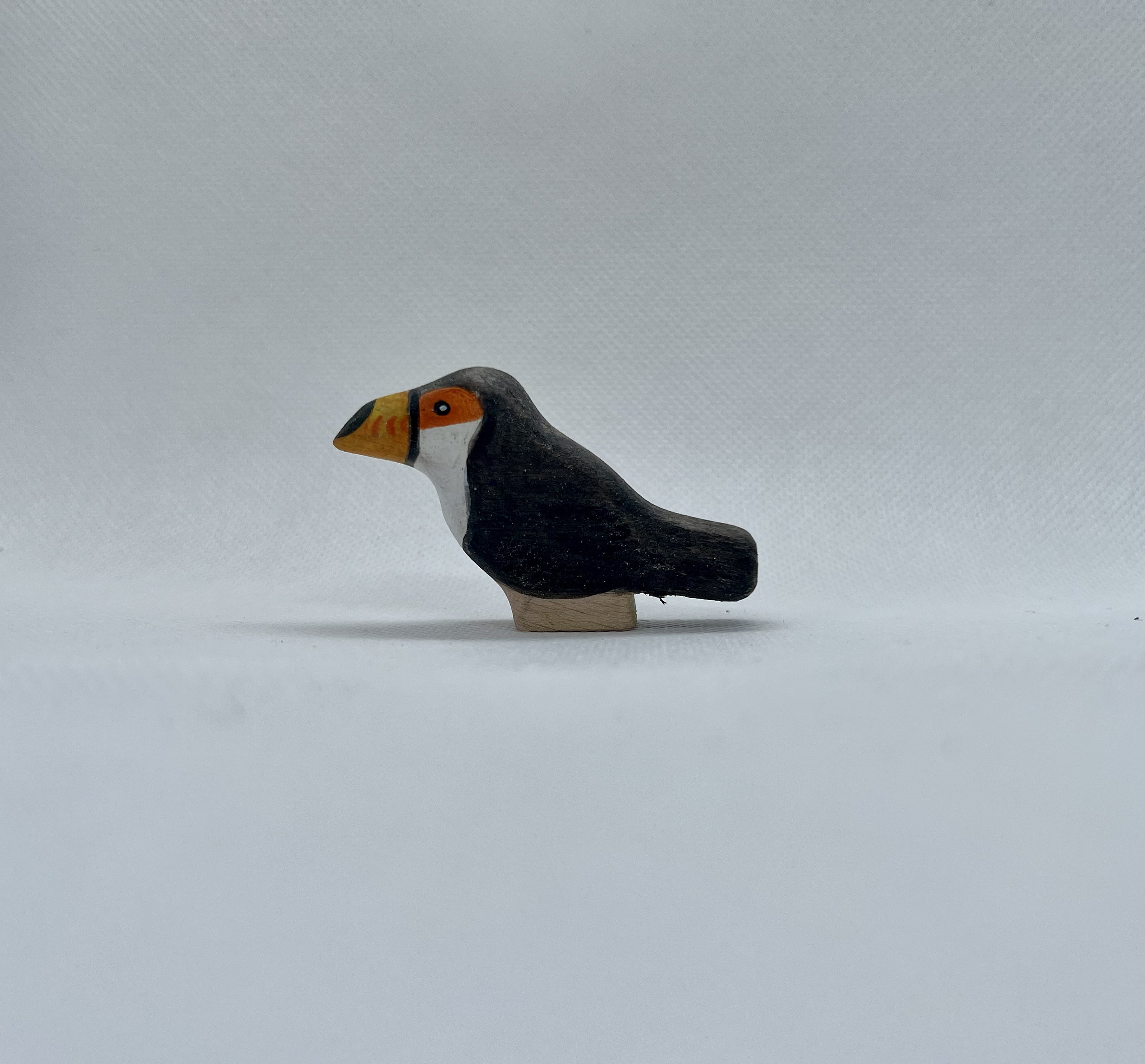 Toucan Bird Wooden Toy Pretend Play Montessori Waldorf Vegan Nature ...