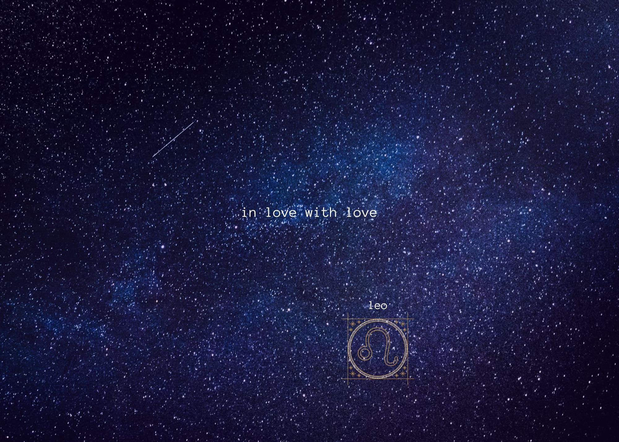 Leo Astrological Sign, Notecard, Leo Love, in Love With Love.... - Etsy