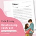 Relationship Contract - Funny Printable Planner, Funny Relation ...