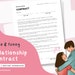 Relationship Contract - Funny Printable Planner, Funny Relation ...