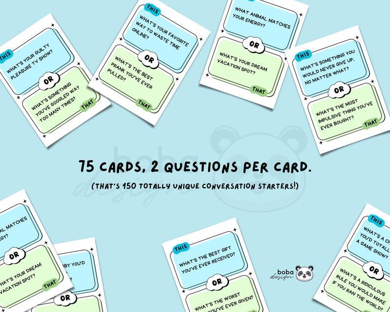 Printable This or That Icebreaker Game Team Building Game Get to Know ...
