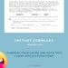 Application for a Night Out With the Boys Printable - Funny Printable ...