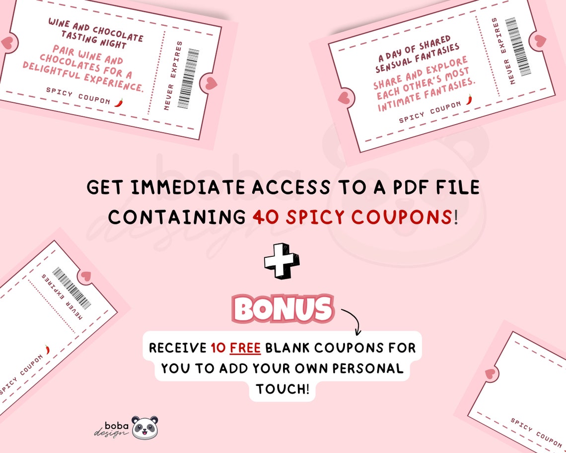 40 Spicy Printable Coupons for Couple - Funny Printable Date Ideas ...