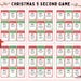 Christmas 5 Second Game Funny Printable Christmas Game Christmas ...