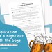 Application for a Night Out With the Boys Printable Funny Printable ...