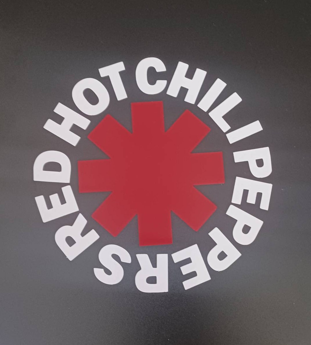 Red Hot Chili Peppers Vinyl Sticker Red/white - Etsy