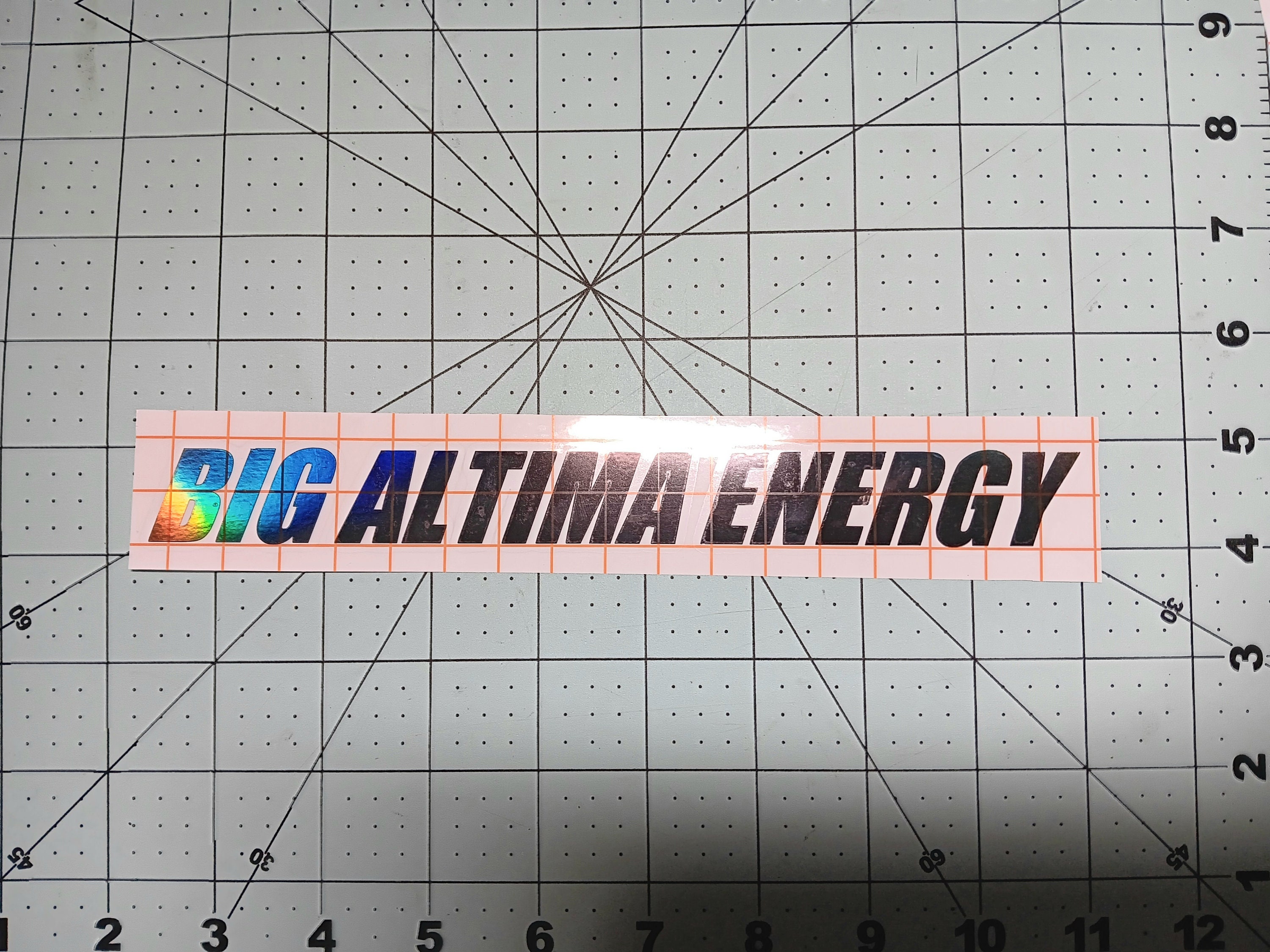Big Altima Energy Vinyl Decal - Etsy