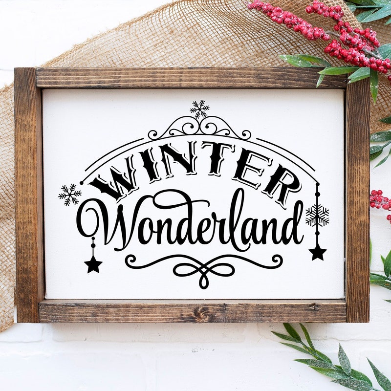 Winter Wonderland Sign - Etsy