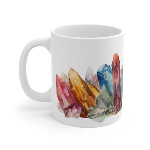 Crystal Mug, Crystal Energy, Good Vibes, Positive Energy, Metaphysical ...