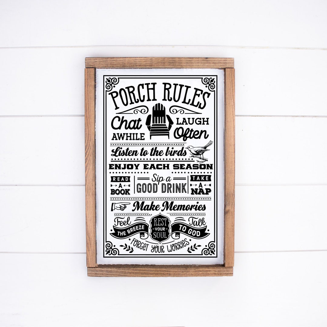 Outdoor Life Farmhouse Sign Custom Farmhouse Sign - Etsy