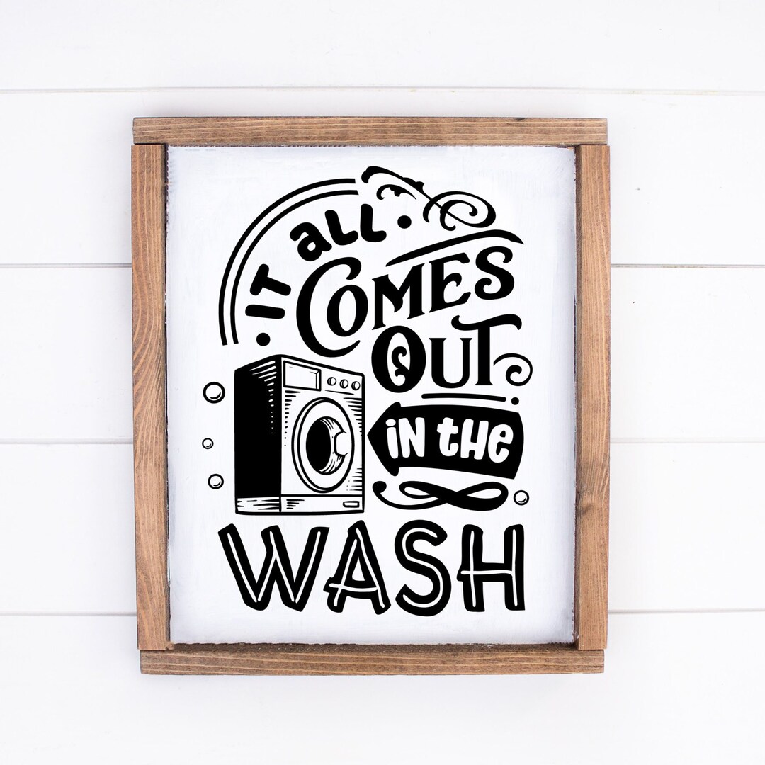 Laundry Room Sign, Laundry Room Decor, Farmhouse Sign, Custom Farmhouse ...