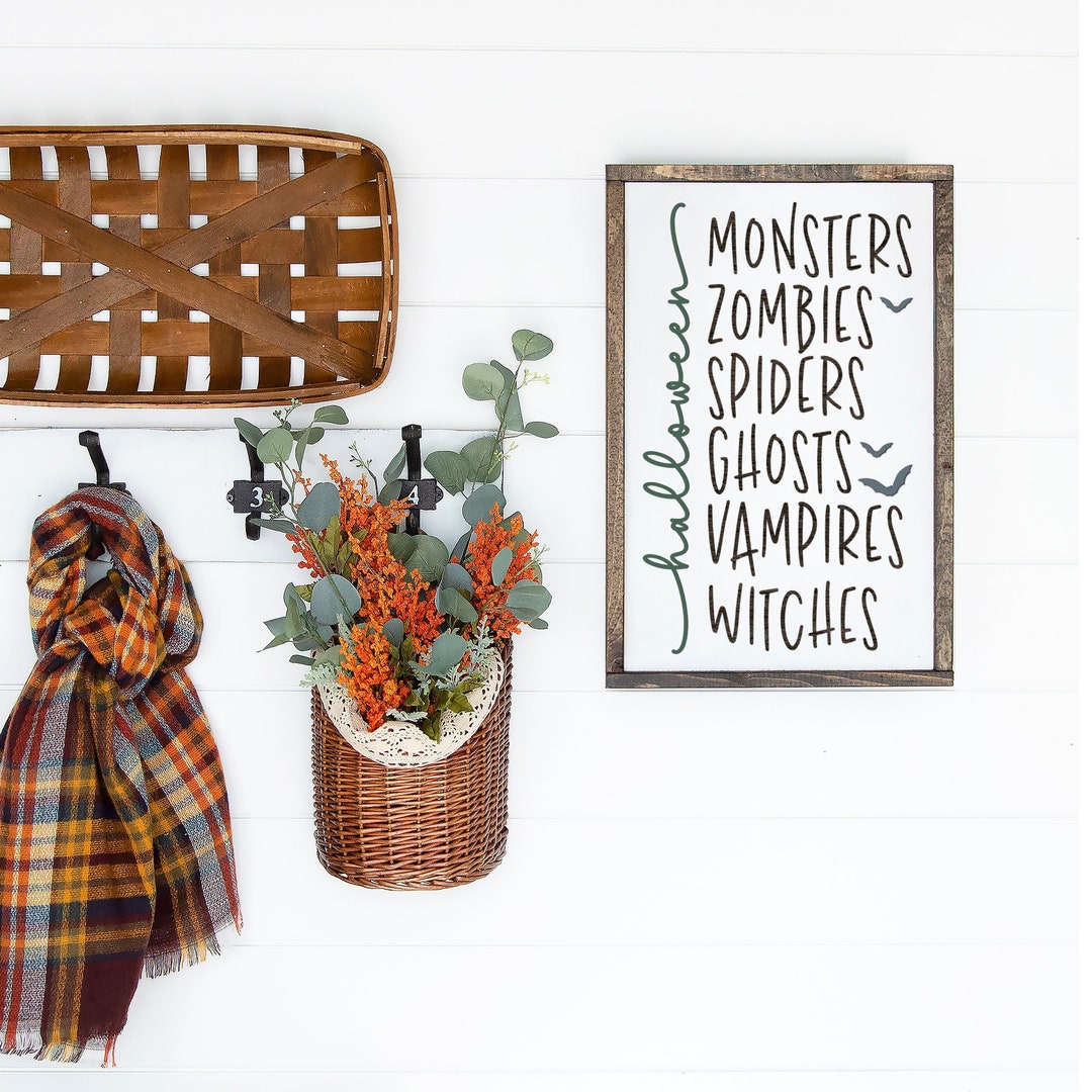 Halloween Characters, Spooky Halloween Decor, Spooky Season Decor ...