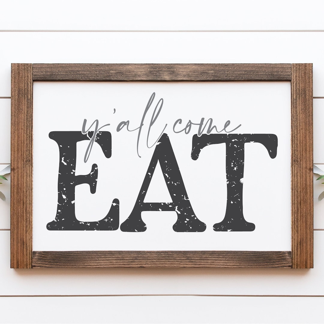 Funny Kitchen Signs, Restaurant Decor, Kitchen Signs, Wall Art, Trendy Wall Art, Modern Kitchen ...