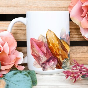 Crystal Mug, Crystal Energy, Good Vibes, Positive Energy, Metaphysical ...