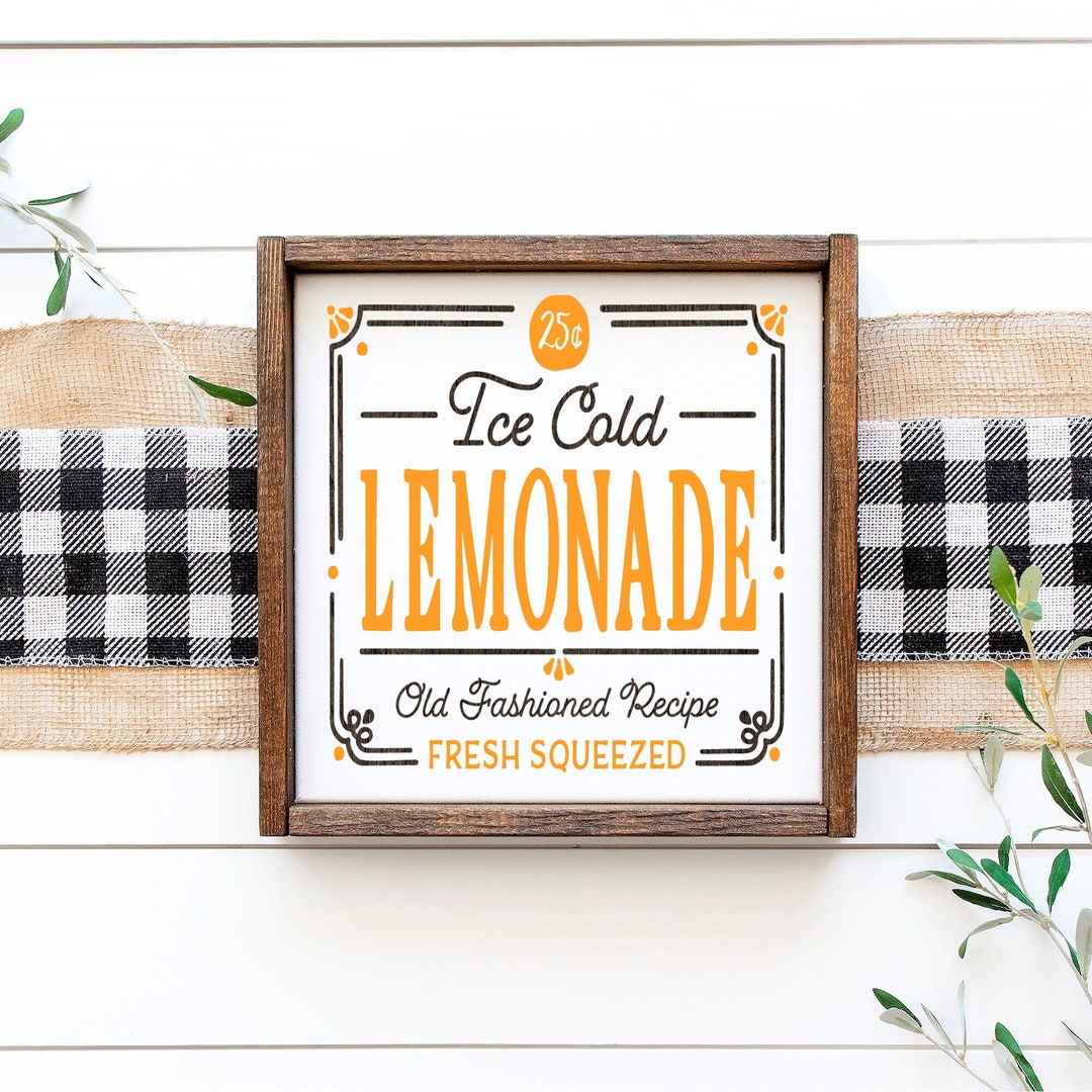 Old Fashioned Lemonade, Lemonade Stand, Old Fashioned Advertisement ...