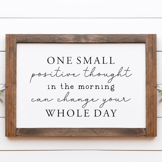 Motivational Wall Decor Inspirational Quote Farmhouse Sign - Etsy