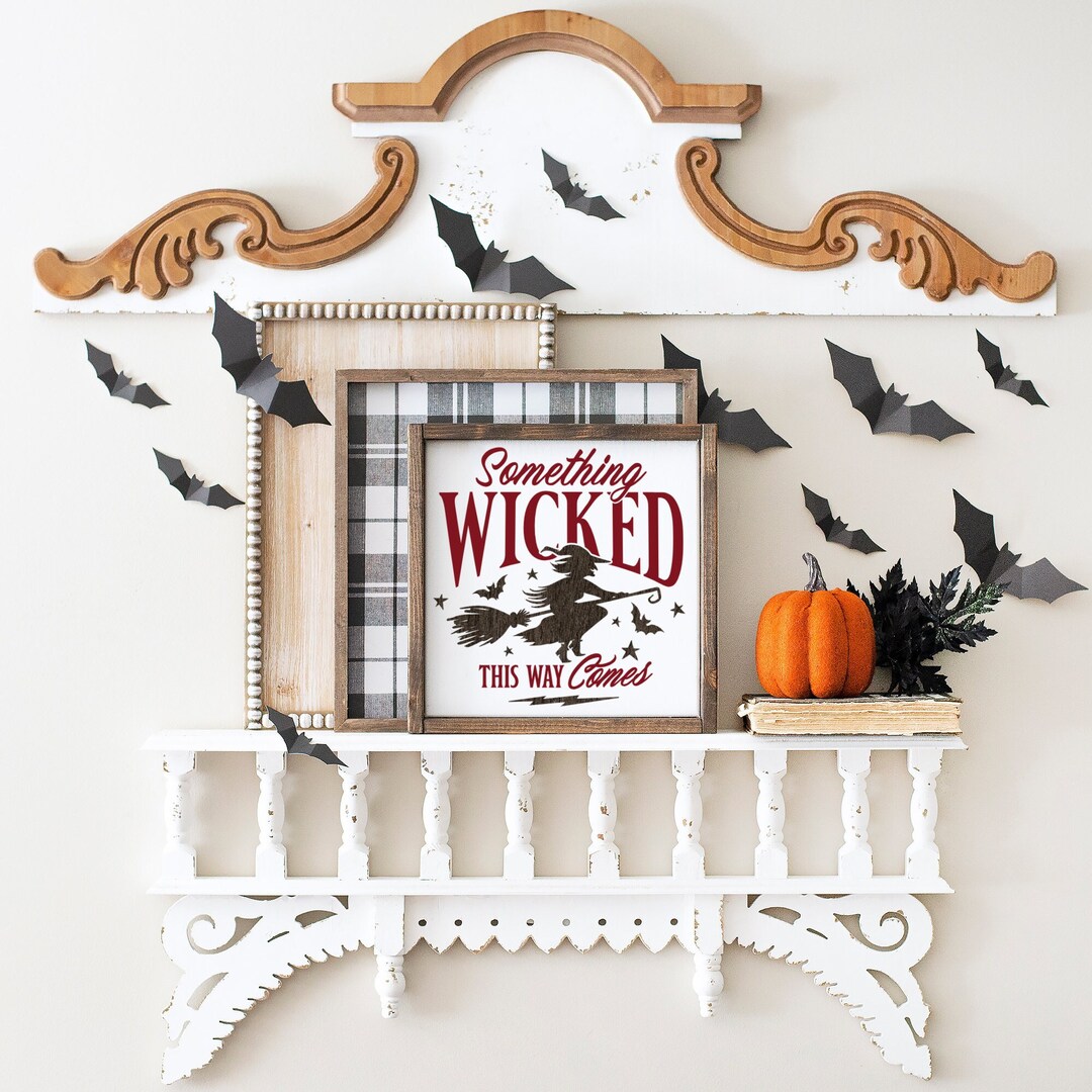 Something Wicked, Witchy Decor, Halloween Decor, Halloween Farmhouse ...