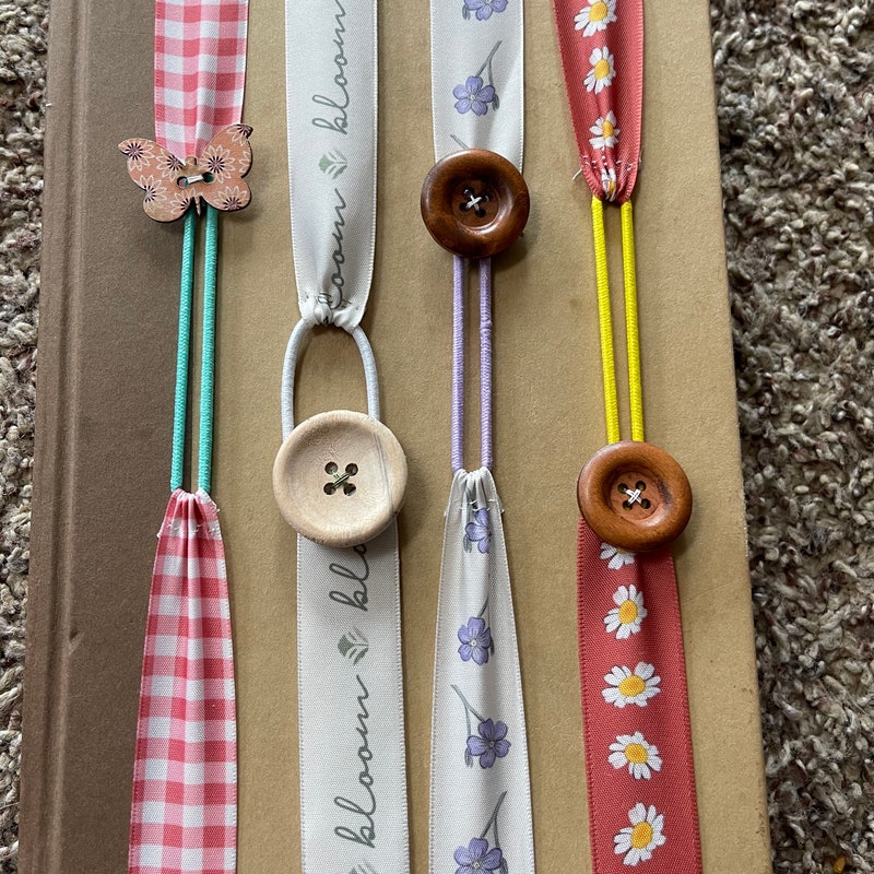 Ribbon Bookmark - Etsy