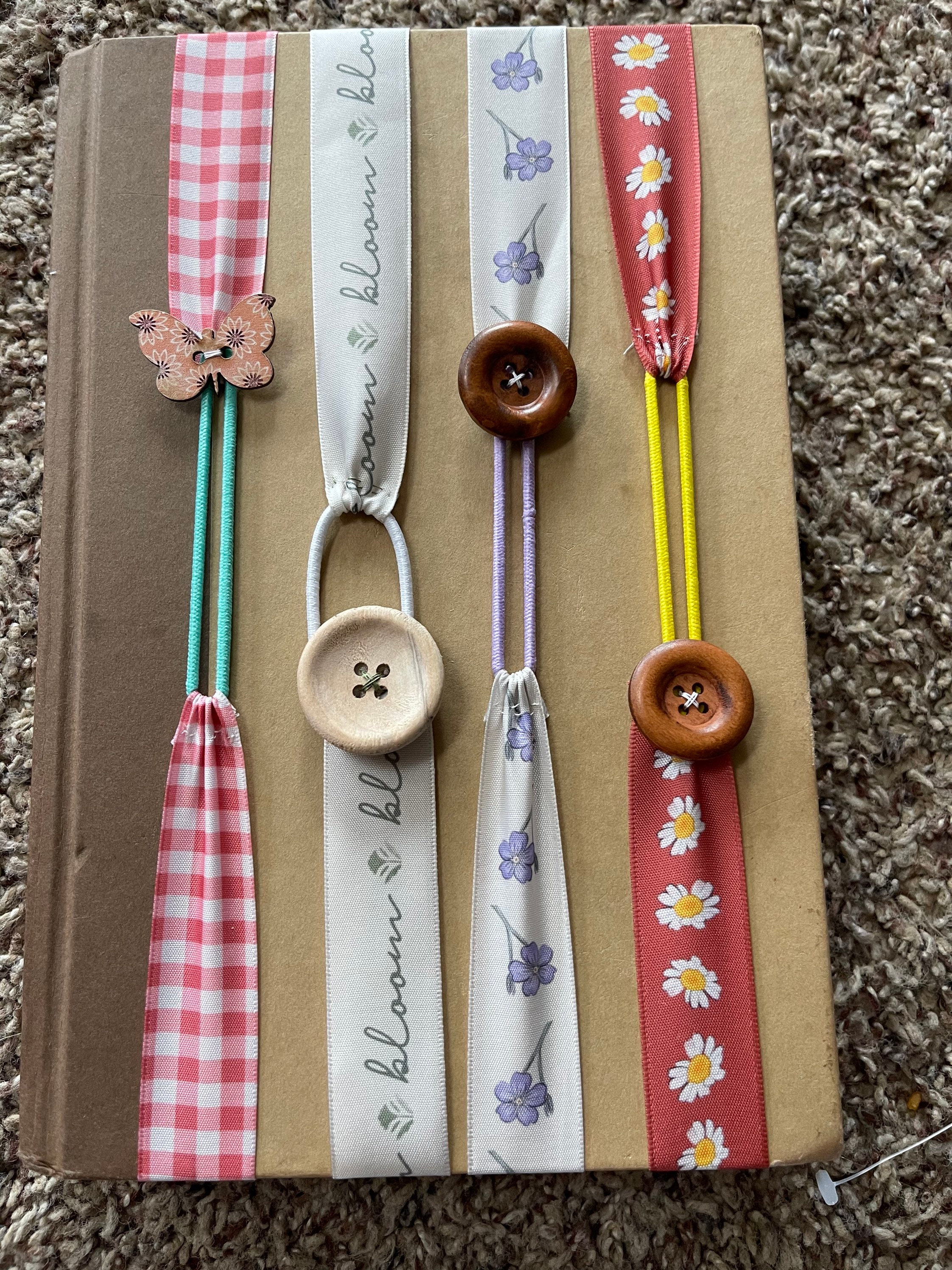 Ribbon Bookmark - Etsy