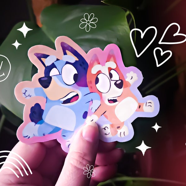 Bluey Big Stickers - Etsy Singapore