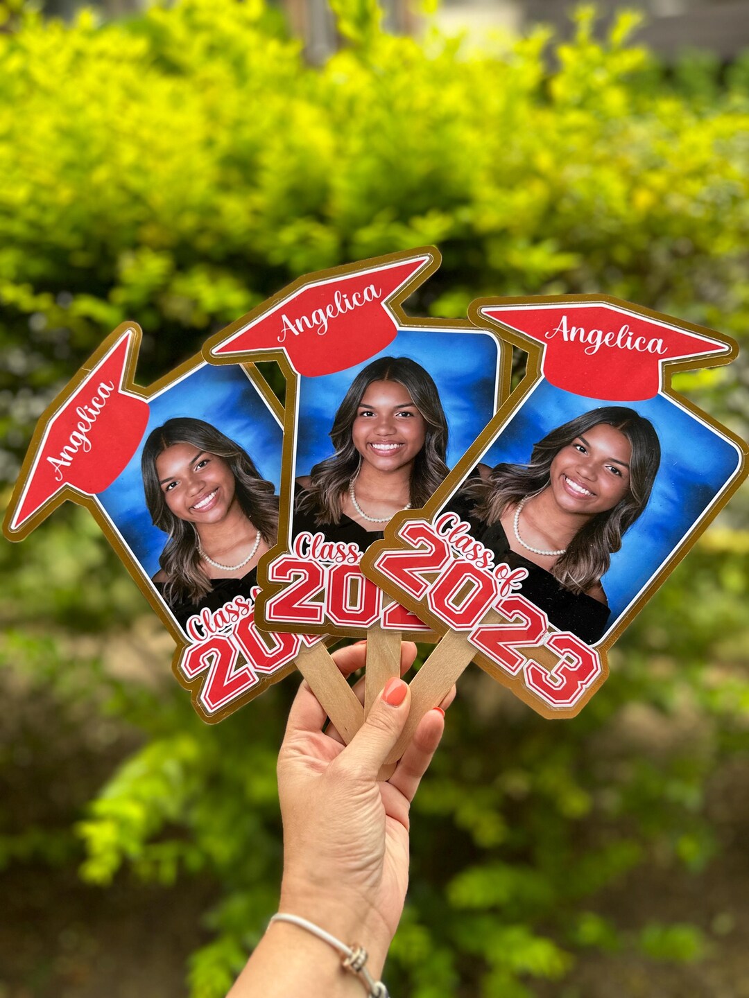 Handcrafted Graduation Fans for the Class of 2025 - Photo Fans - Class ...