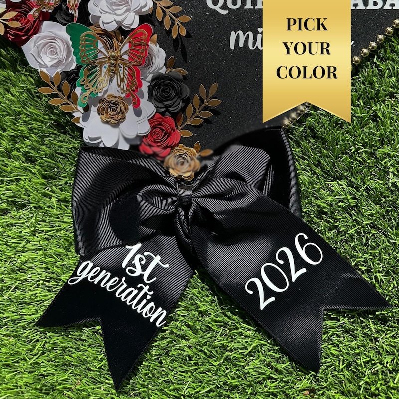 Graduation Cap Bow - Etsy