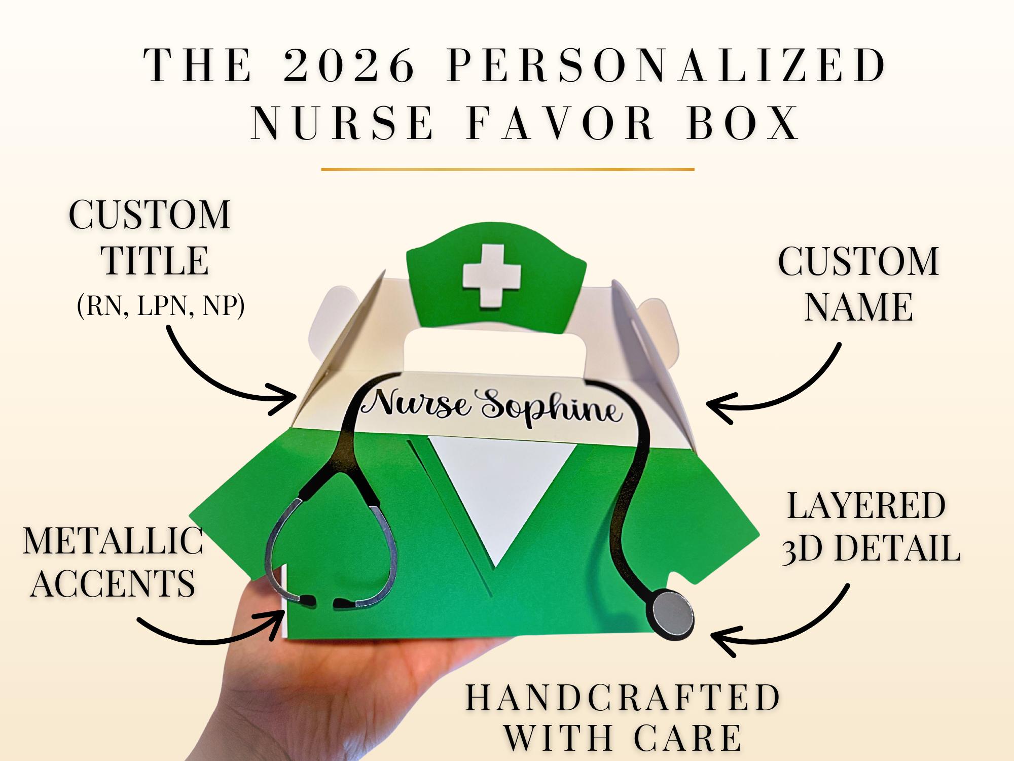 Personalized Nurse Gift Box | Nurse Treat Box | Nurses Week Gift| RN ...