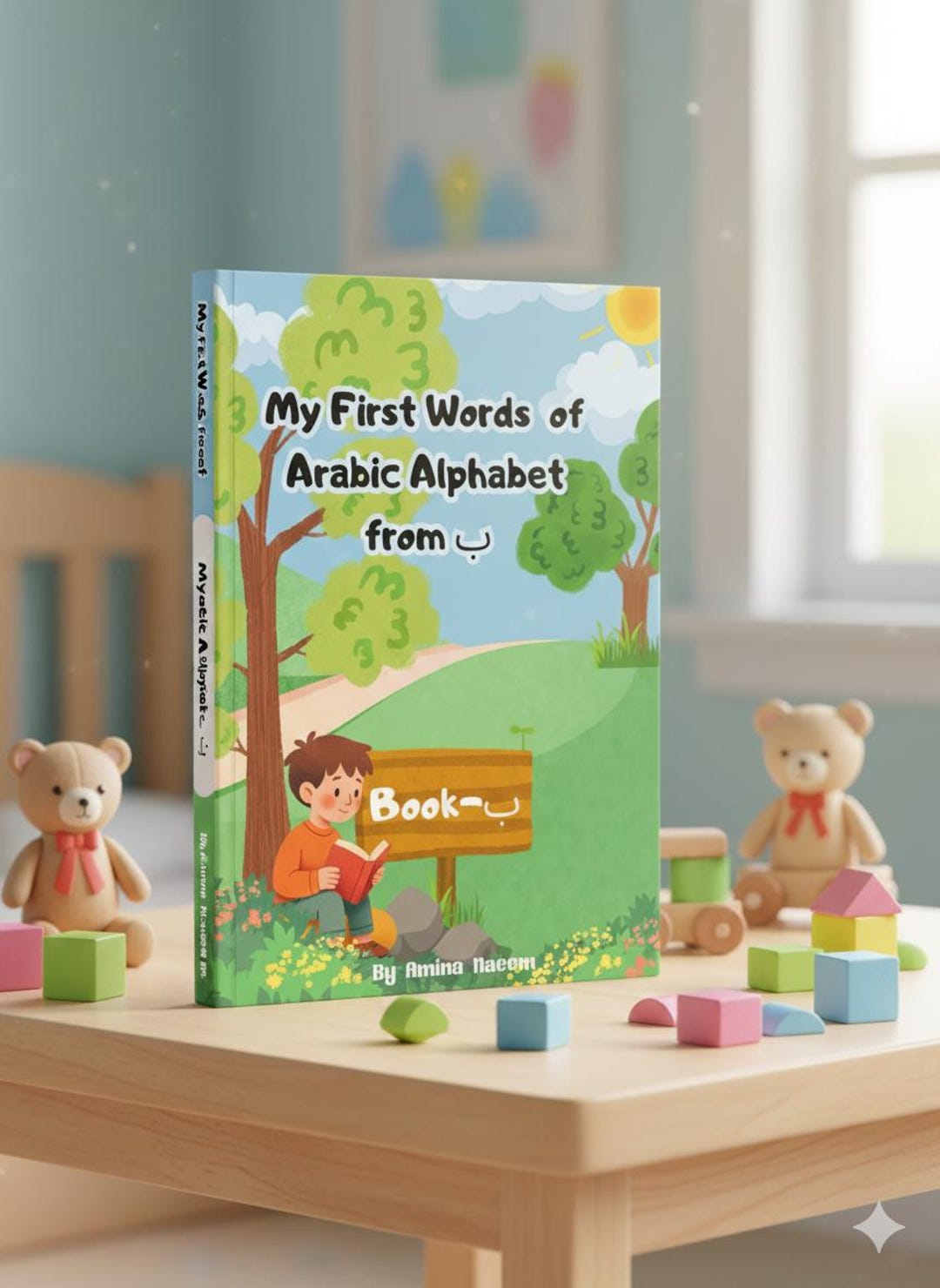 My First Words From the Arabic Alphabet Baa| Printable Book for Kids ...