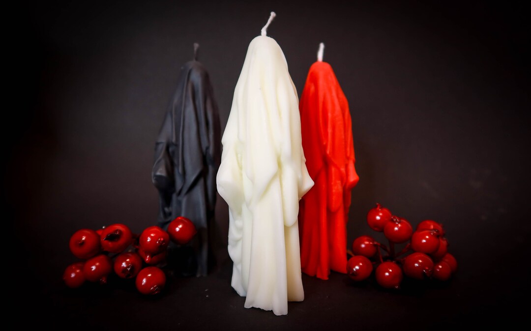 Spirit Candle Ghost Candle Spell Candle Ritual Candle - Etsy