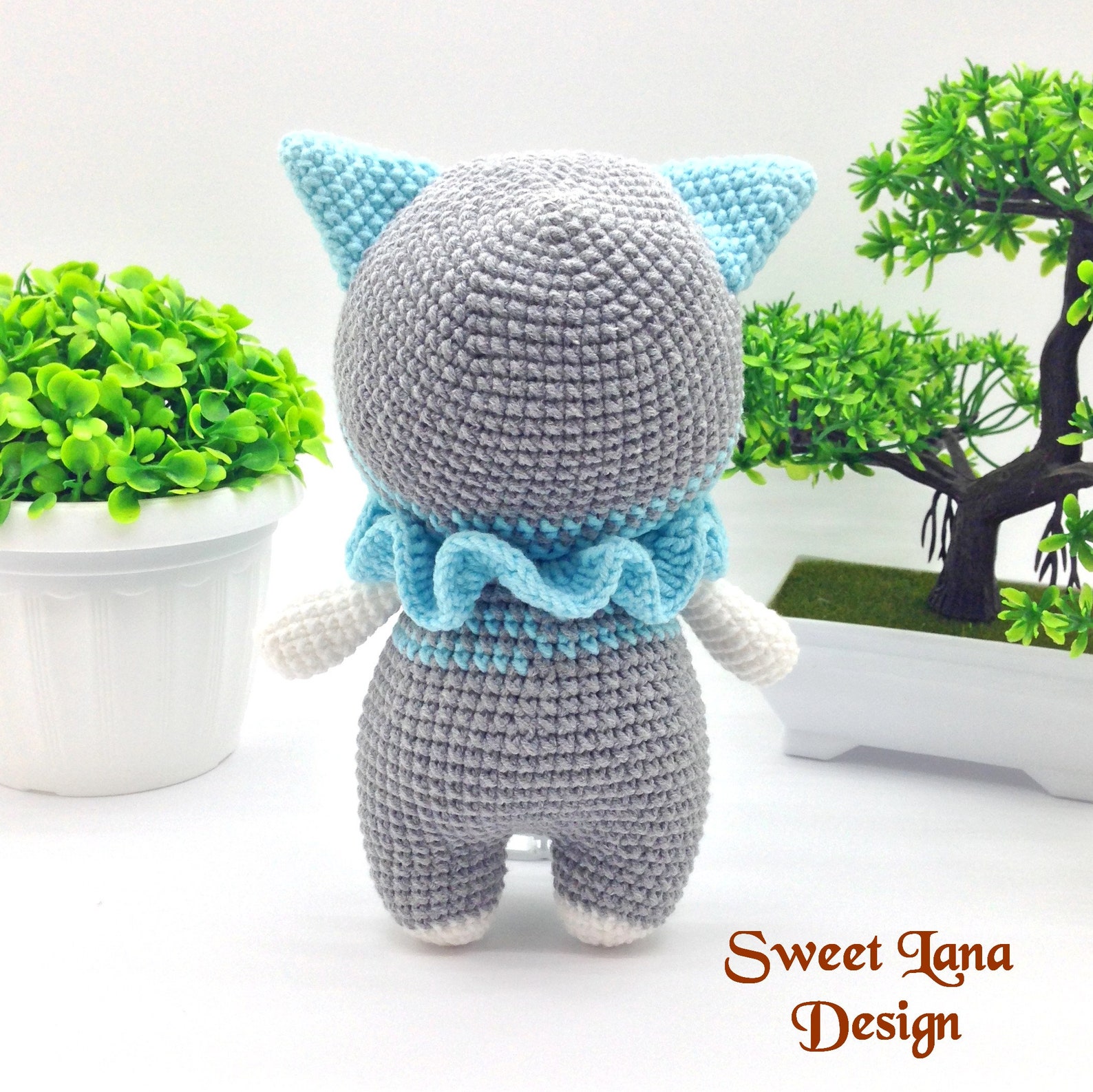 Crochet Cat Pattern Cat Stuffed Animal Amigurumi Stuffed Cat | Etsy