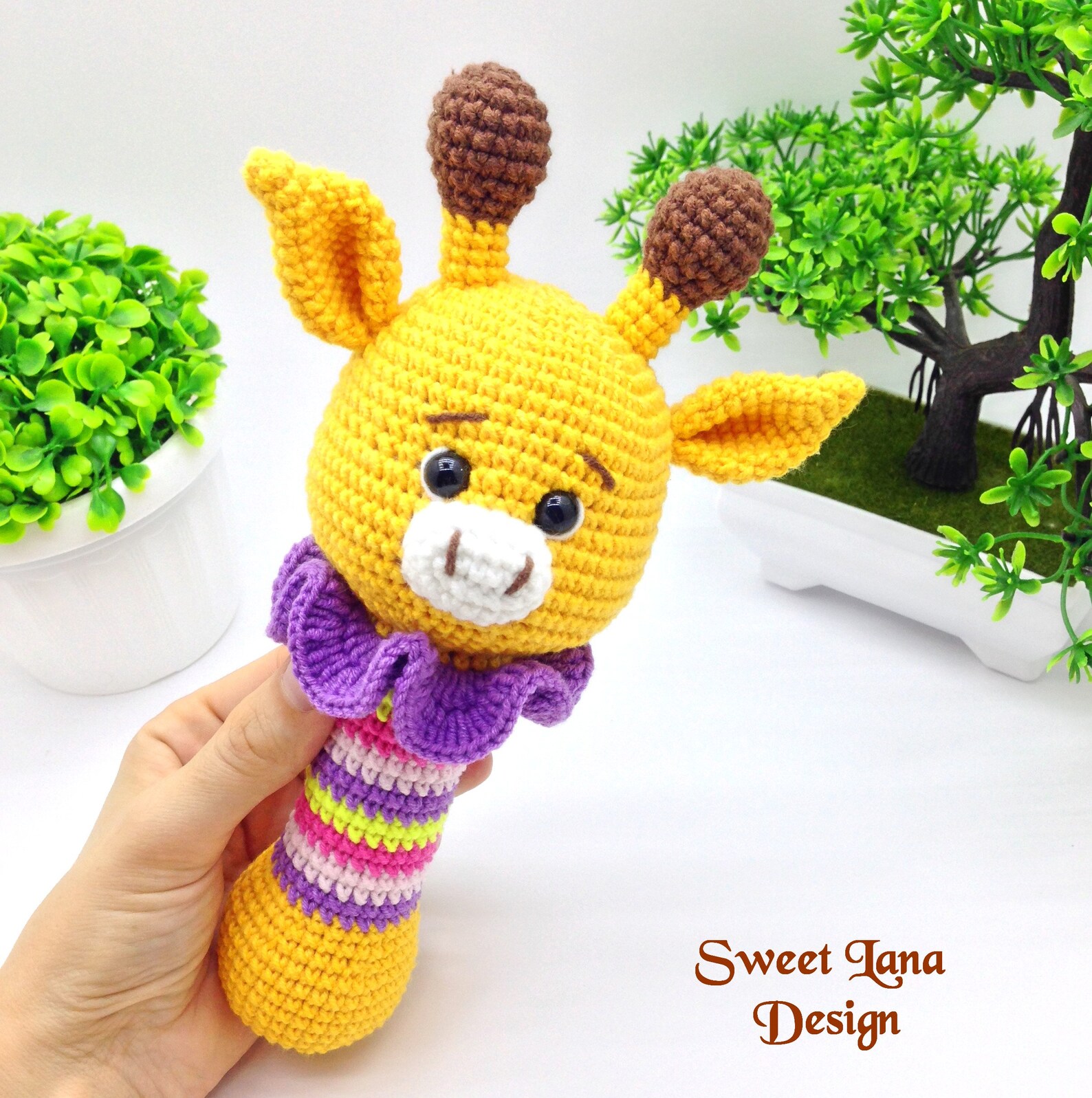 Crochet PATTERN Baby Rattle Mouse Rattle Giraffe Rattle - Etsy