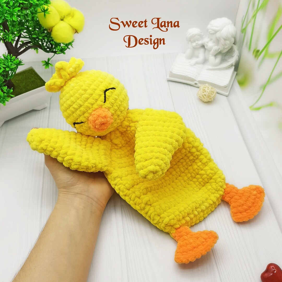 Crochet Plush Lovey Pattern, Crochet PATTERN Baby Lovey Toy, Security ...