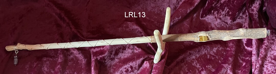 Handmade Traditional Laurel Wand With Silver Wiring and - Etsy