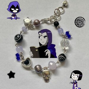 Beast Boy and Raven Inspired Matching Bracelets | Teen Titans - Etsy