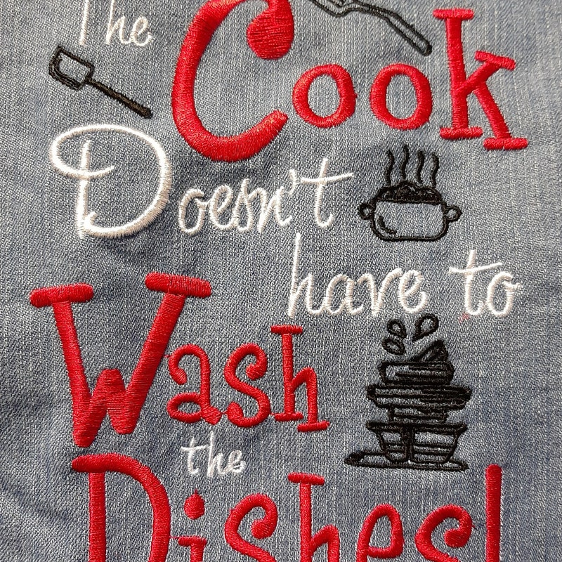 Apron Embroidery Designs - Etsy