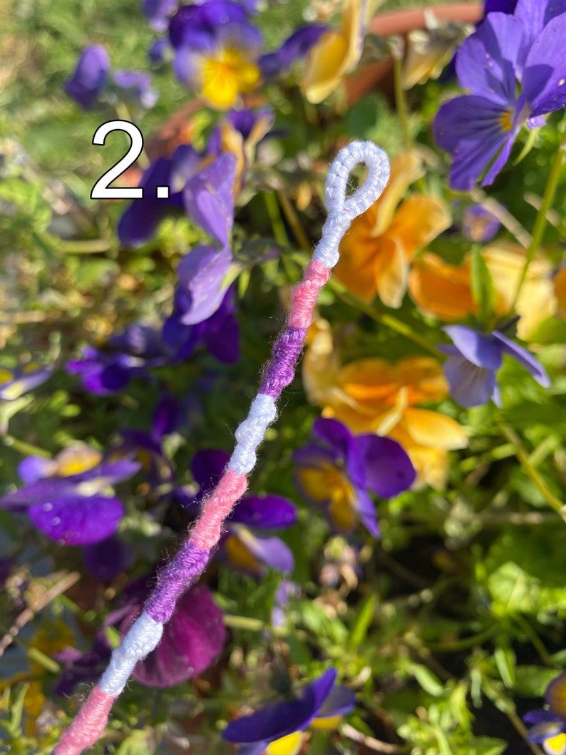Chinese Staircase Friendship Bracelet or Anklet, Summer Friendship ...