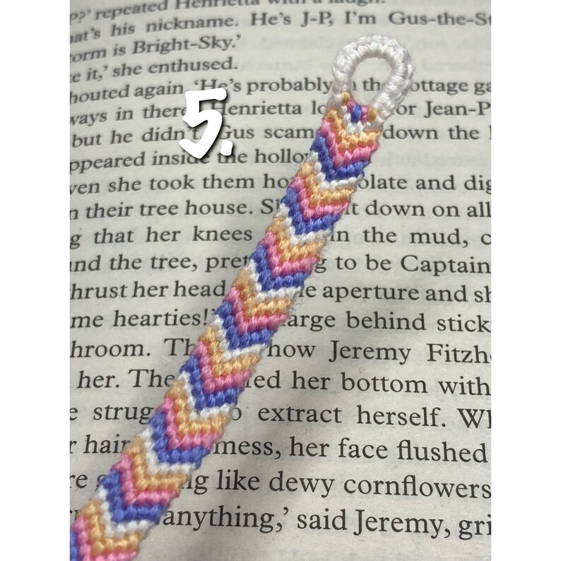 Summer Friendship Bracelet / Chevron Summer Inspired Friendship ...