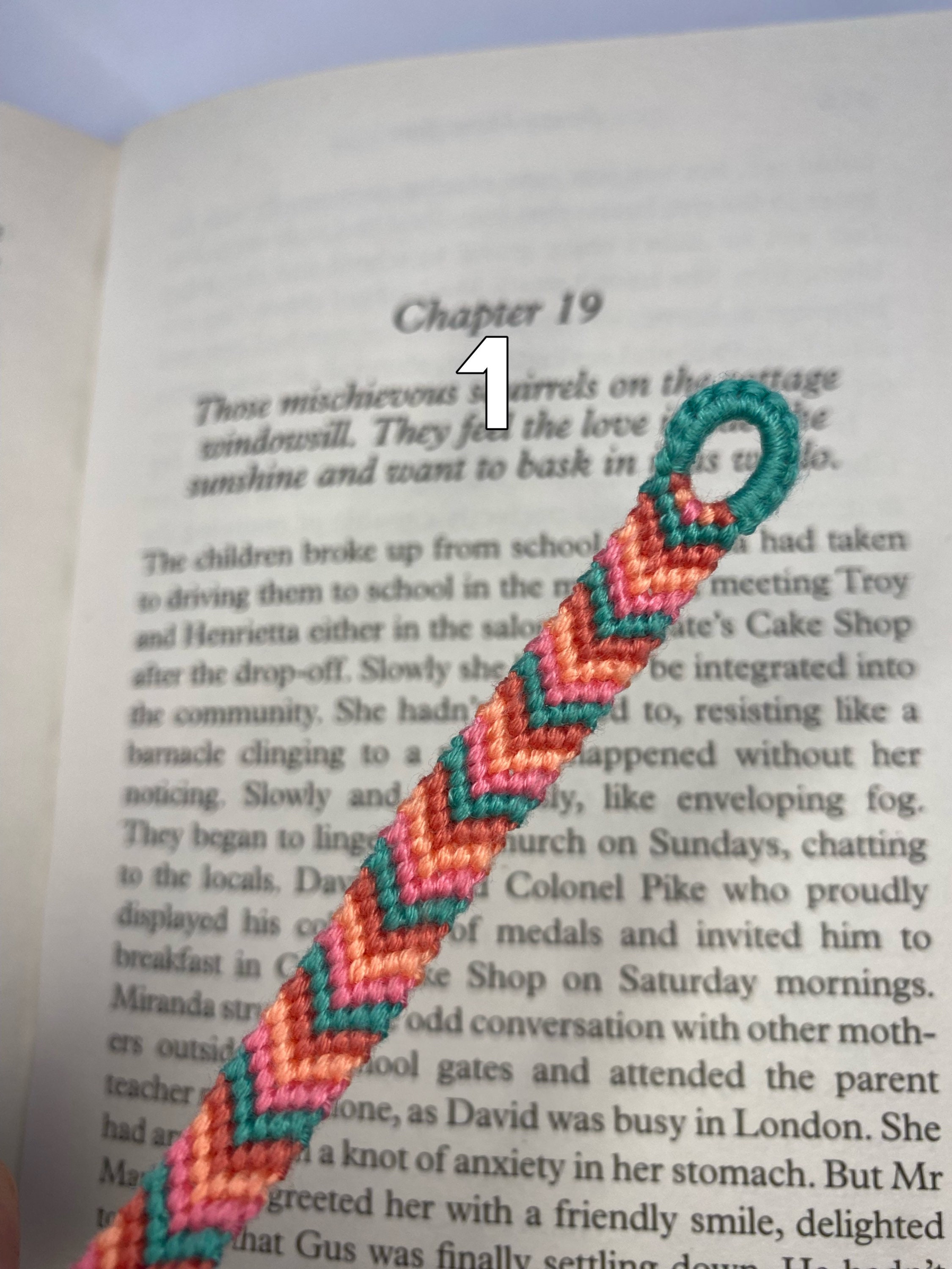 Summer Friendship Bracelet / Chevron Summer Inspired Friendship ...